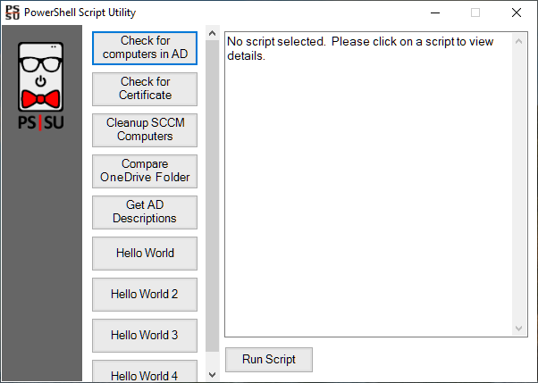Powershell Script Utility Gui Labcrasher